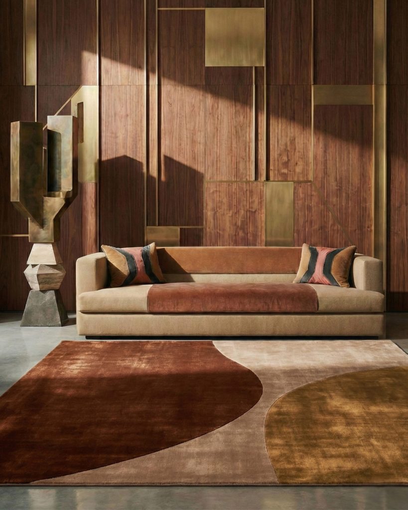 Kelly bespoke sofa – Berengere Leroy couture design